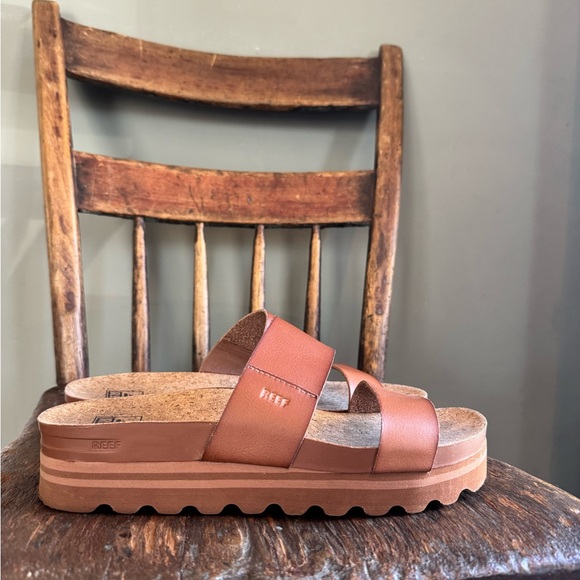 Reef | Shoes | Reef Brown Platform Sandals | Poshmark
